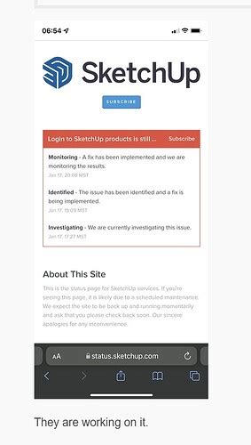 Experiencing Technical Difficulties SketchUp SketchUp Community