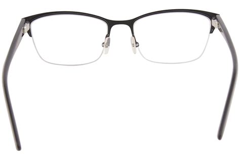 Vera Wang Womens Eyeglasses Nicolette Bk Black Half Rim Optical Frame