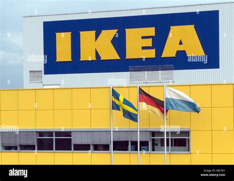 Munich Germany 16th Oct 2014 The Ikea Store In Eching Near Munich
