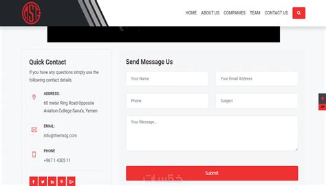 تصميم موقع تعريفي لشركتك باستخدام html5 css js bootstrap خمسات
