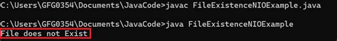 How To Check If A File Exists In Java GeeksforGeeks