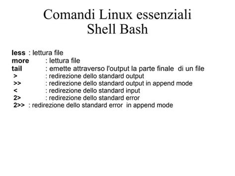 2 Linux Comandi Essenziali Ppt Computing Technology And Computing