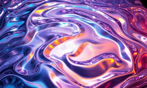 Vibrant And Mesmerizing Abstract Background Featuring Swirling Patterns Of Colorful Liquid