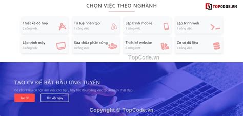 code đồ án website tìm và đăng tuyển việc làm reactjs nodejs mysql