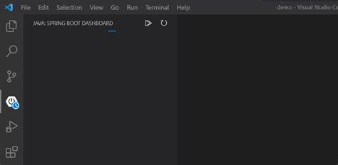 Spring Boot Dashboard Couldn T List Project Issue Microsoft Vscode Spring Boot