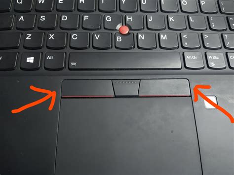 My Left And Right Touchpad Keys Have Inverted Please Help Rthinkpad