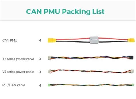 2023 hot sales cuav can pmu uavcan bus digital precisely detect voltage