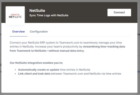 Netsuite Integration Support