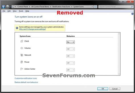Notification Area Add Or Remove Tutorials