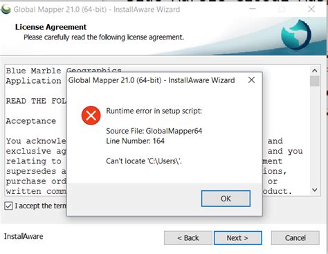 Runtime Error In Setup Script Microsoft Community