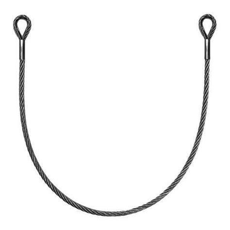 Loos Cable Assembly Galvanized Steel Uncoated Ct G64xxbb 0960 Zoro