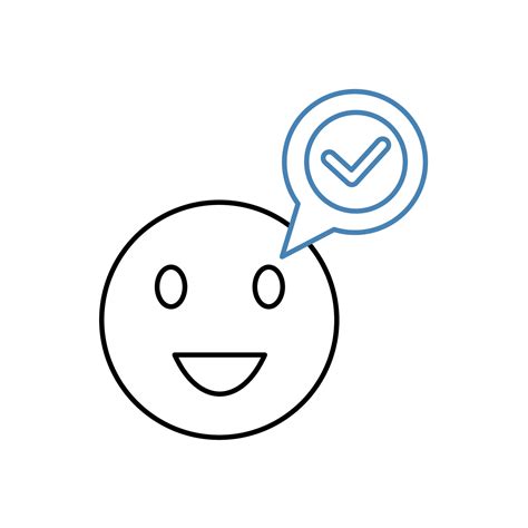 Optimistic Outlook Concept Line Icon Simple Element Illustration