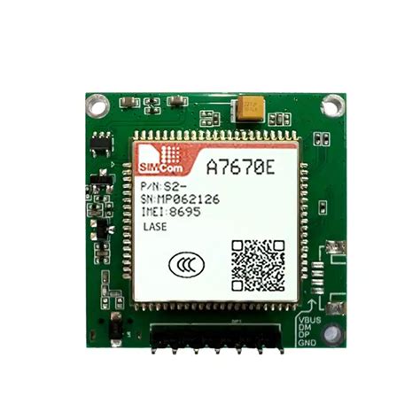 Simcom A7670e Lase Lte Cat1 Cellular Wireless Communication Module 4g