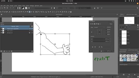 Transform Pivot Outside Selection General Questions Krita Artists