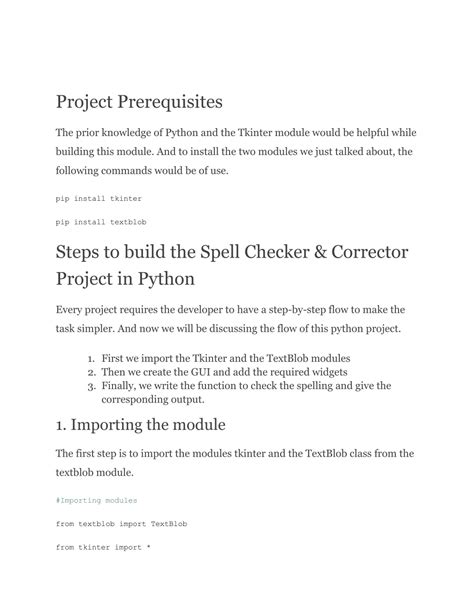 Ppt Python Spelling Checker Corrector With Source Code Powerpoint Presentation Id