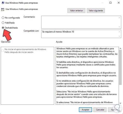 Disable Pin Windows 10 Remove Option