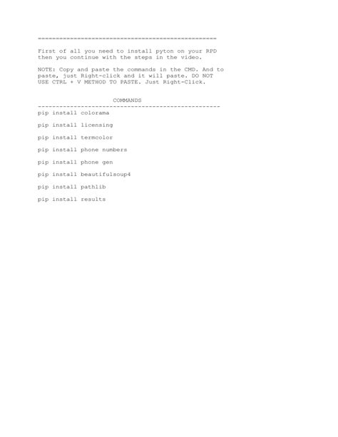 Python Installation Guide