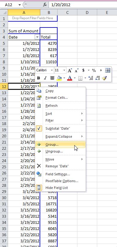 group pivot table items in excel artofit