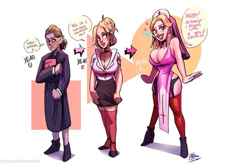 Rule 34 Bimbofication Blonde Hair Brain Drain Breast Expansion Breast