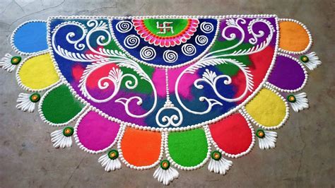 Top 999 Circle Rangoli Design Images New Amazing Collection Circle