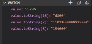 Visual Studio Code VSCode Display Hex Values For Variables In Debug Mode Stack Overflow