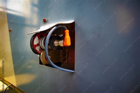 Encoder System Send Signal To Inverter And There Are Limit Switch Stock Photo Adobe Stock