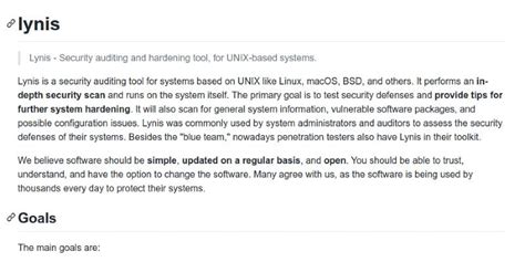 Security Auditing Tools For Ubuntu