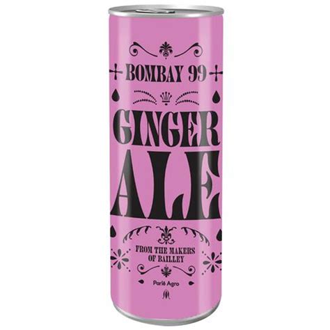 Bombay 99 Ginger Ale From The Makers Of Bailley 250 Ml Can Fetch N Buy