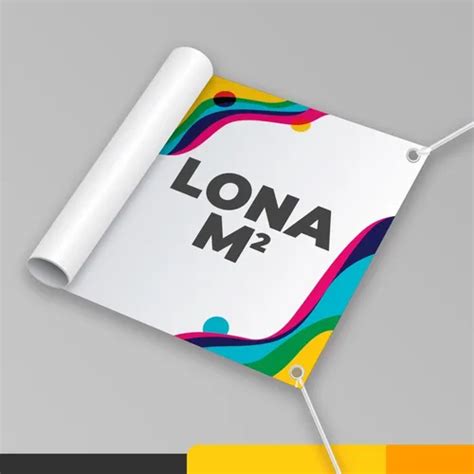 Lona Front 13oz Impresa Impresión Alta Resolución M2 Full Color Meses