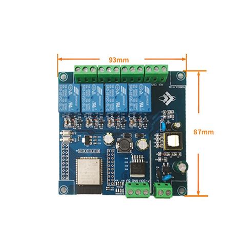 Ac 220vdc 5 30v Supply Esp32 Wifi Bluetooth Four Way Relay Module