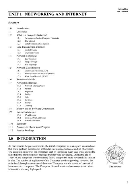 Unit 11 Networking And Internet Unit 1 Networking And Internet Networking And Internet