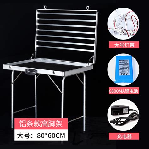 夜市地摊架子摆货架折叠桌摆摊神器移动摊位便携多功能展示架耳