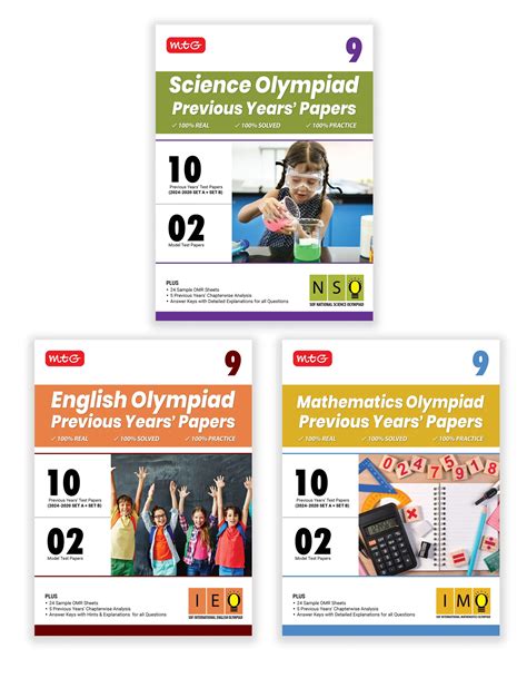 Imo Nso Ieo Class 9 Olympiad Previous Years Papers 2024 2020 Set A And