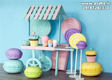 دانلود پس زمینه عکس آتلیه ای کودک با دکورهای مختلف از سایت پی اس دی ها