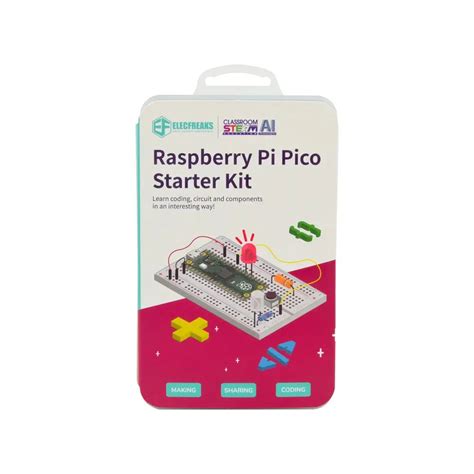 Elecfreaks Raspberry Pi Pico Starter Kit W Raspberry Pi Pico W Board