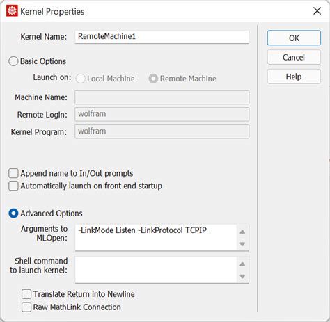 Wolfram Support Quick Answers How Do I Manually Create A Remote Wolfram Language Kernel Connection