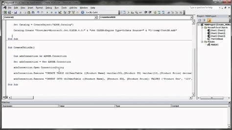 How To Create An Sql Database With Excel With Vba Locally No Sql Server