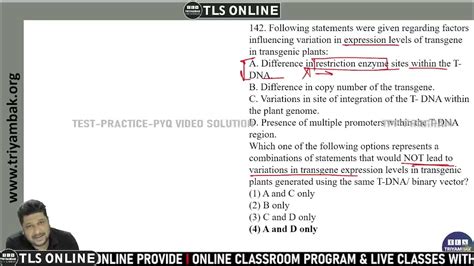 Csir Pyq 2019 Part C Video Solution Month June Youtube