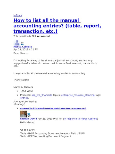 Analyzing Sap Transaction And Document Type Fields To Distinguish
