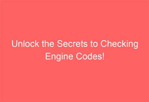 Vin Number Where To Find Your Engine Code Automotiveglory