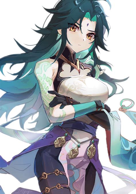 Xiao Genshin Impact Drawn By Fufu Danbooru
