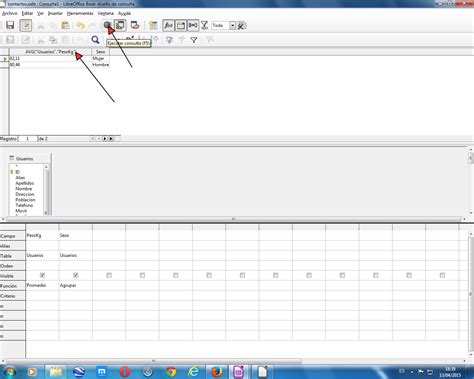Libreoffice Base Consulta Con Funciones Aplicaciones De Libre Uso