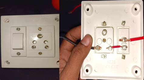 1switch And 1 5pin Socket Wiring Connection YouTube