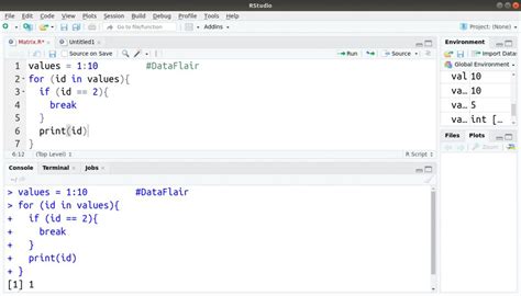 Control Structures In R Master The Working Of Loops In R DataFlair