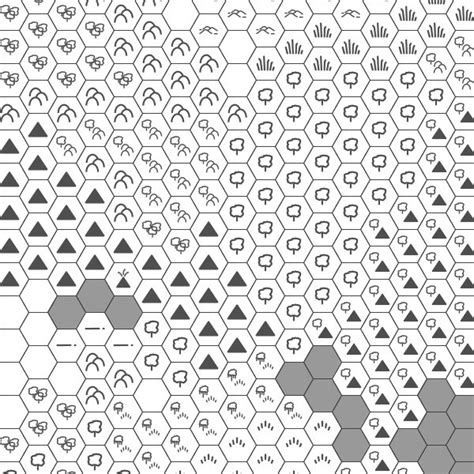 Black And White Classic Hexographer
