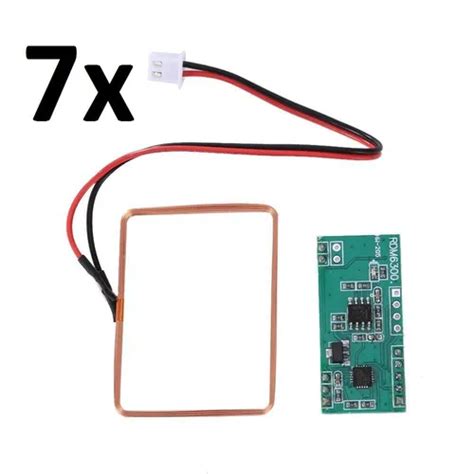 7x Rfid 125khz Leitor Rdm6300 Serial Ttl Para Arduino Outros