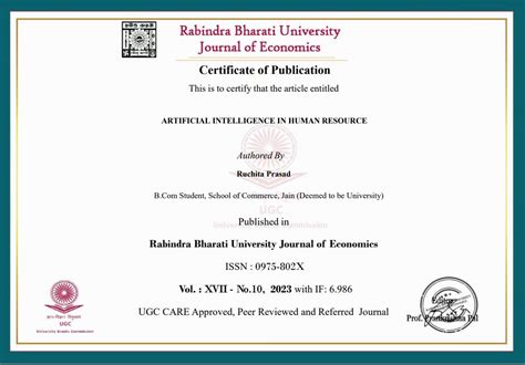 Researched Artificial Intelligence In Human Resources Ruchita Prasad