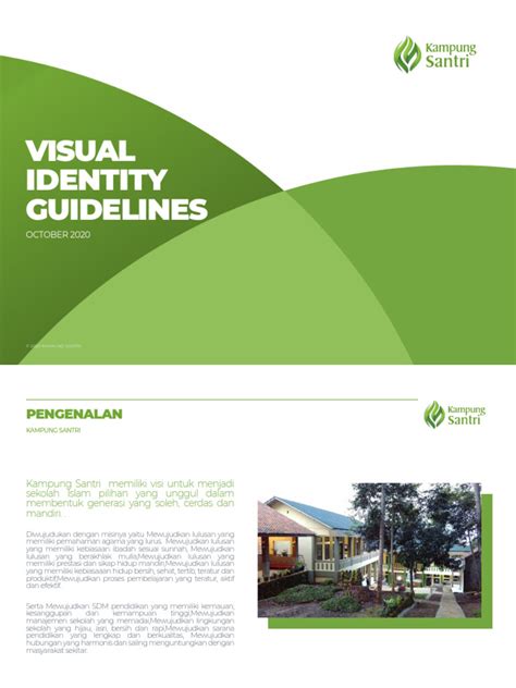 Kampung Santri Visual Identity Guidelines Pdf