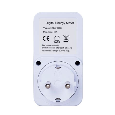 Eu Us Plug Plug In Digital Wattmeter Lcd Display P Grandado