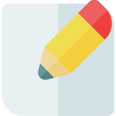 Edit Button Generic Color Fill Icon